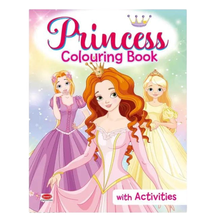 Princess Colouring Activity Book for Kids – Juplay World