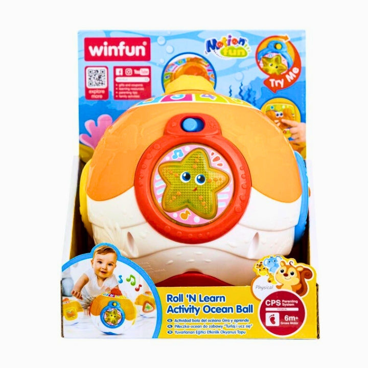 Winfun Roll and Learn Activity Ocean Ball – Juplay World