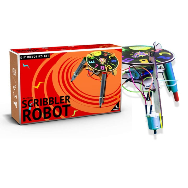 Be Cre8v Scribbler Bot Robotics Kit, DIY Robotics Kit – Juplay World