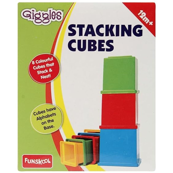 Funskool Giggles Stacking Cubes Multicolour – Juplay World