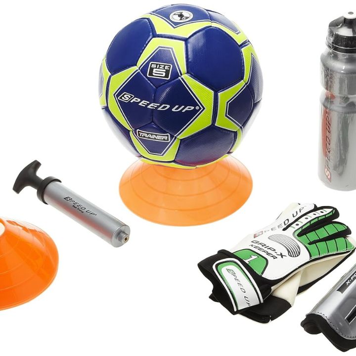 Brightway Speed Up Complete Football Training Set, Multi Color (6 Piec ...