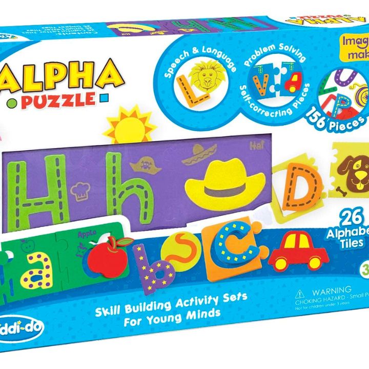Imagimake Alpha Puzzle | Alphabets for Kids Learning | Educational Toy ...