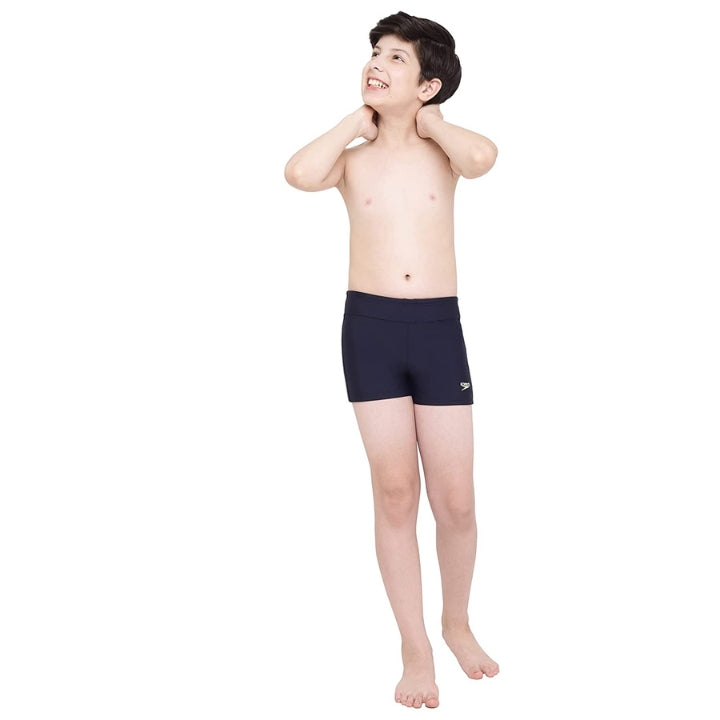 Speedo Junior Boys Essential Houston Aqua Short, Navy (Size 24 ...