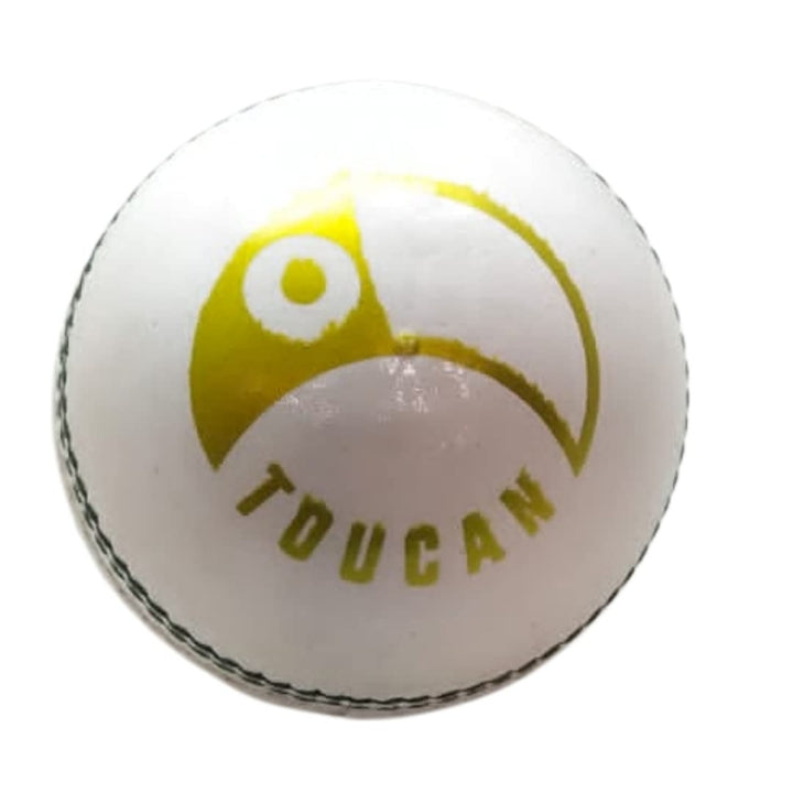 Toucan- Club Professional Cricket White Leather Ball Water Proof Alum ...