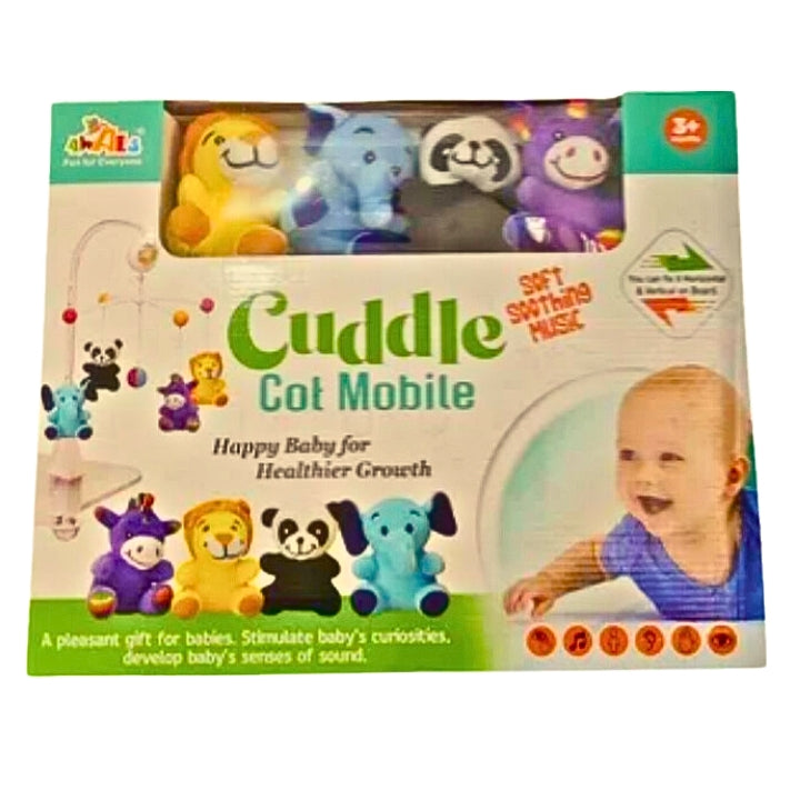 Awals Cuddle Cot Mobile Soft Soothing Music – Juplay World