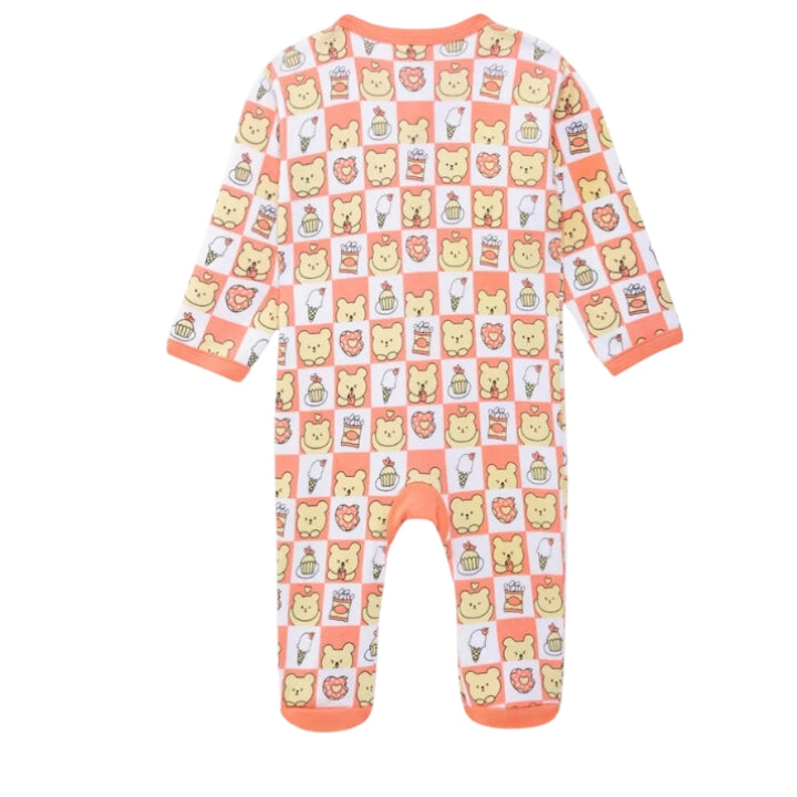 Cuddles for Cubs Adorable Teddy (Salmon) 5 Piece Clothing Set – Juplay ...