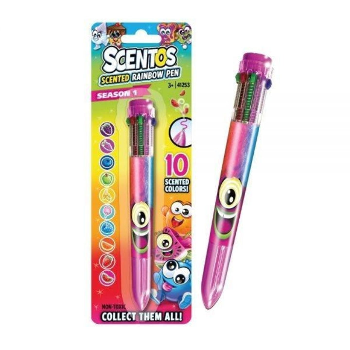 Scentos Scented 10 Colour Rainbow Pen – Juplay World