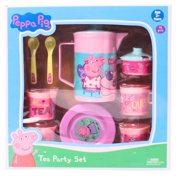 Striders- Peppa Pig Realistic Sliceable Tea Party Set – Juplay World