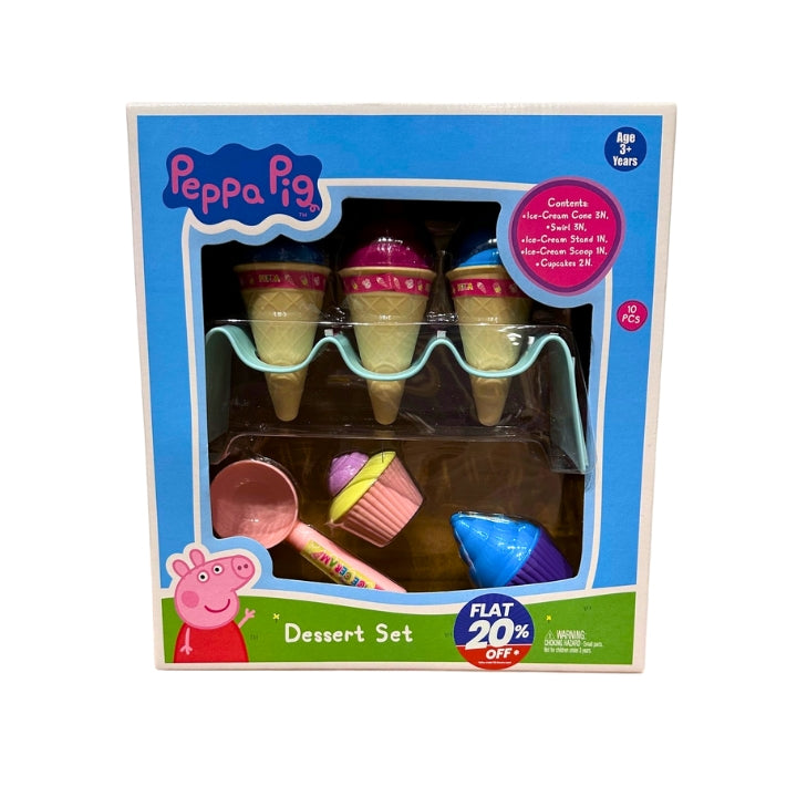 Striders- Peppa Pig Realistic Sliceable Dessert Set Toys – Juplay World