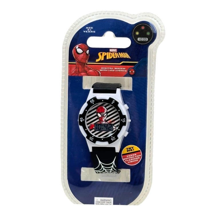 Striders- Marvel Spider-Man Digital Watch 7 with LED Lights – Juplay World