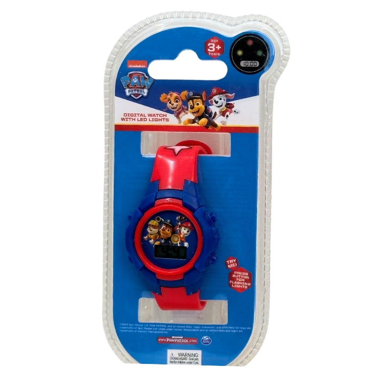 Striders- Paw Patrol Digital Watch 4 with LED Lights – Juplay World
