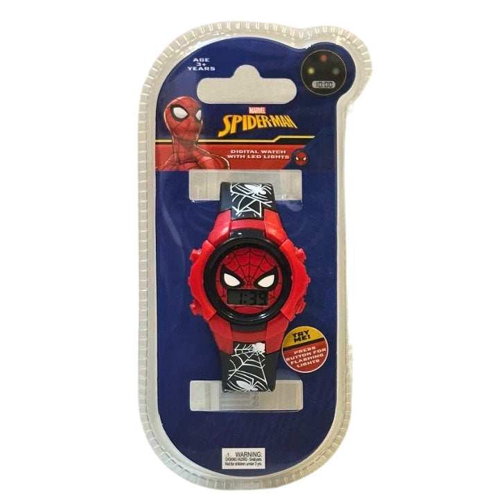 Striders- Marvel Spider-Man Digital Watch 4 with LED Lights – Juplay World