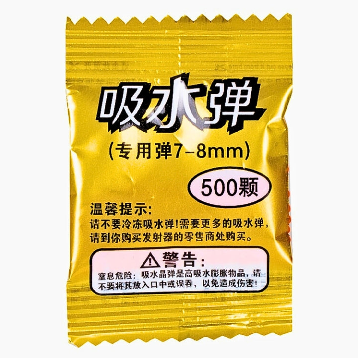 Blue Crystal Bullet for guns, Biggers in water 500 bullets/Packet ...