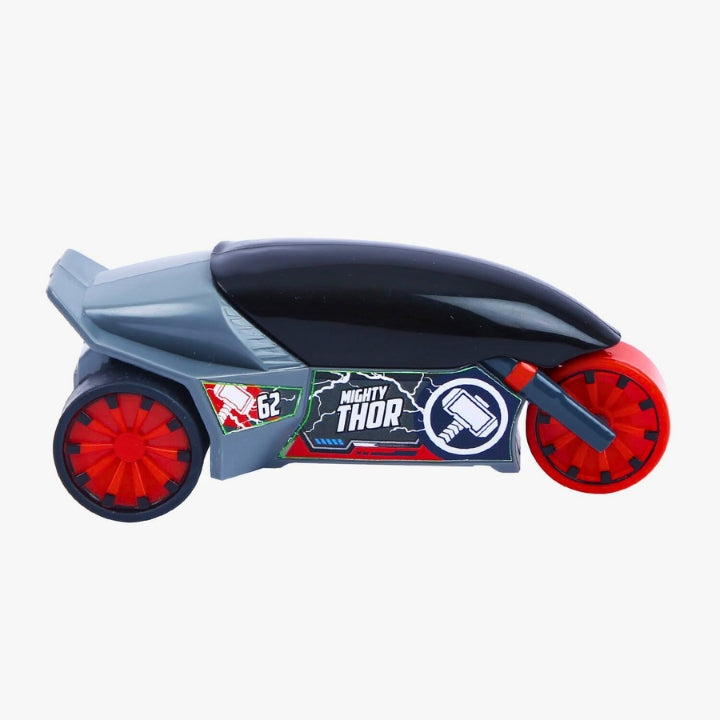 Skoodle Marvel Pull-Back Rider Bike for Kids - Thor Edition Motorcycle ...