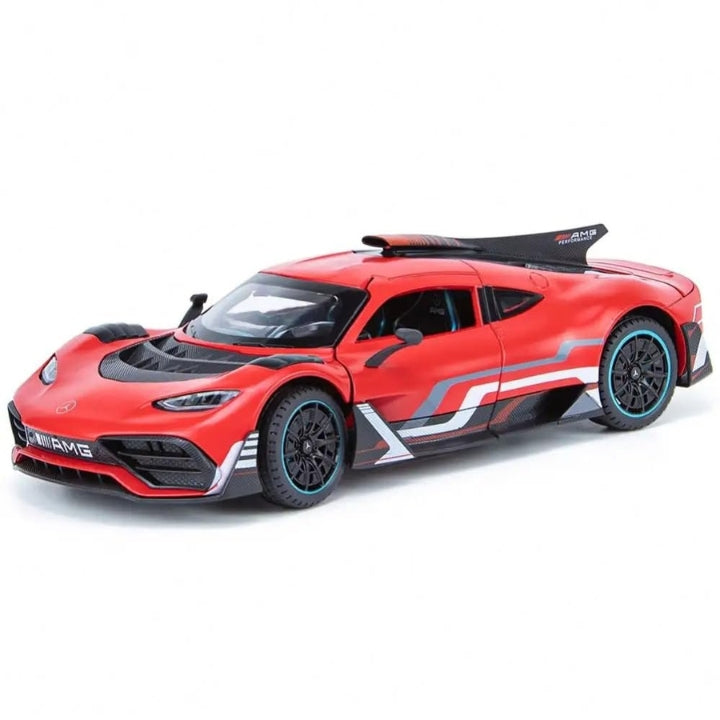 Mercedes Benz AMG One 1:24 Scale Die-cast Pull Back Metal Racing Car ...
