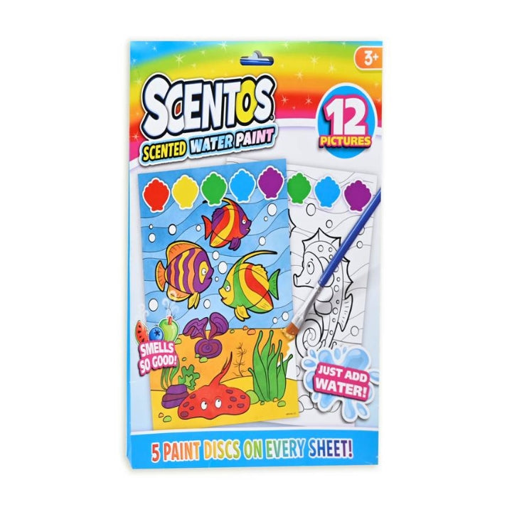 Scentos Magic Painting Pictures, 12 sheets – Juplay World