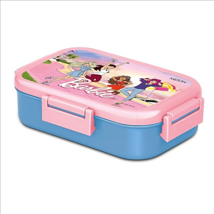 MILTON Flat mate Barbie Inner Stainless Steel Tiffin Box, 700 ml, with ...