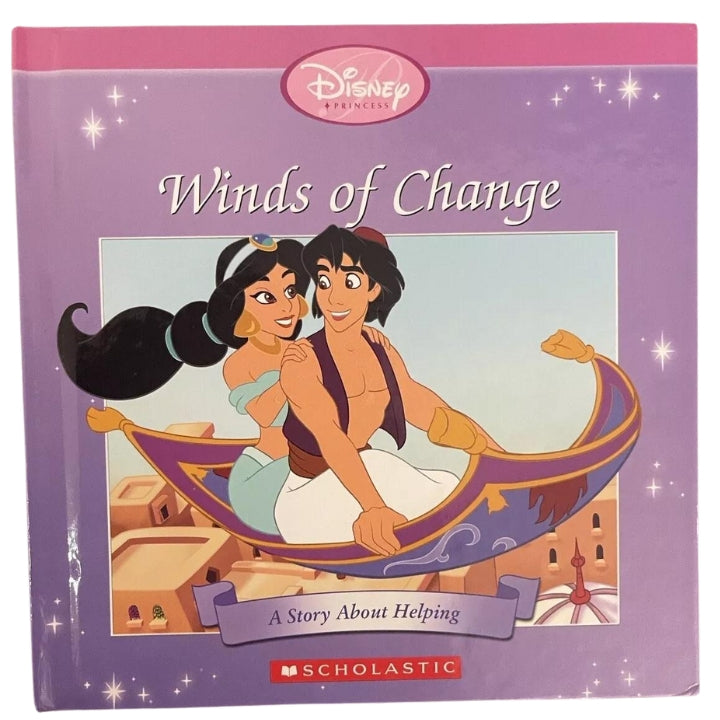 Disney Princess Jasmine Winds of Change Hardcover Book – Juplay World