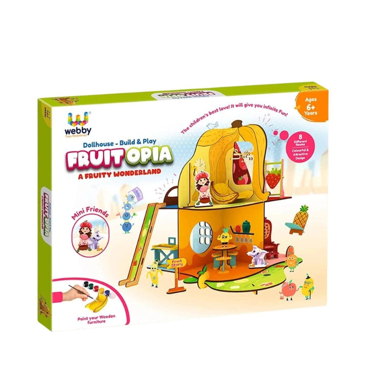 Webby Build & Play Fruitopia Dollhouse – Juplay World
