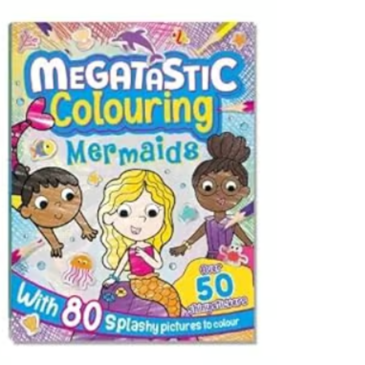 Megatastic Colouring Mermaids – Juplay World