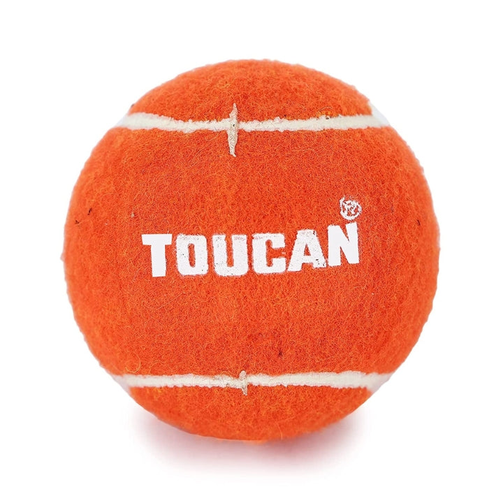 Toucan- Cricket Tennis Ball (Orange Pack of 6) – Juplay World